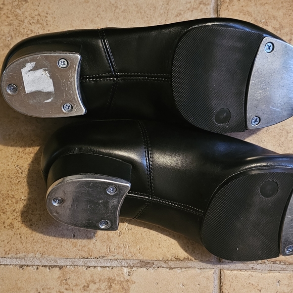 Generic | Shoes | Fabulous Pair Of Comfortable Black Tap Shoes Size ...